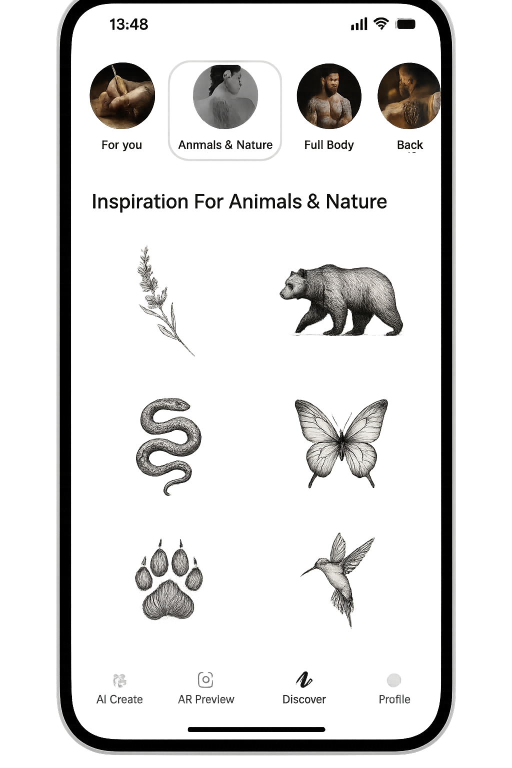 AI Tattoo Generator | Create Custom Tattoo Designs Free - Tattoo4u.ai